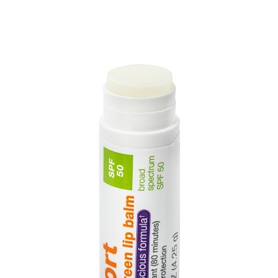Sport Sunscreen Lip Balm - Spf 50 - 0.3oz - Up & Up™ : Target