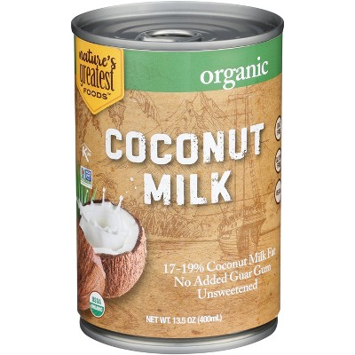 Natures Greatest Foods Milk Coconut - Case Of 12 - 13.5 Oz : Target
