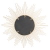 23" Metal Sunburst Wall Mirror Gold - Stonebriar Collection : Target