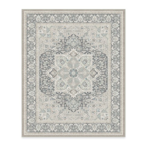 Ruggable Hendesi Heriz Washable Persian Area Rug - Abalone 8'x10'. : Target