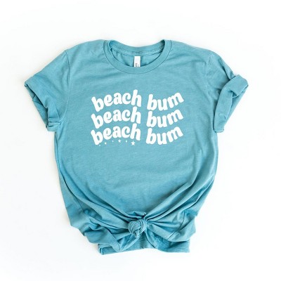 Simply Sage Market Women's Beach Bum Wavy Short Sleeve Graphic Tee - Xl ...