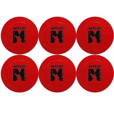 Mylec Floor & Street Hockey Puck, High Strength Hollow Plastic ...