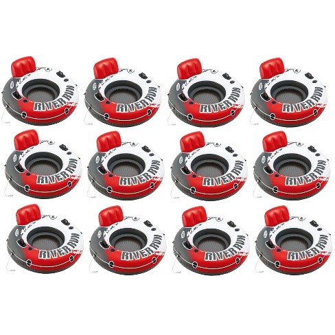 Intex Red River Run 1 Fire Edition Sport Lounge, Inflatable Water Float ...