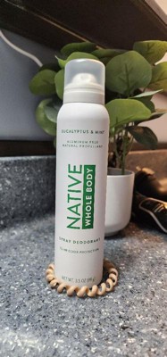 Native Deodorant & Body Spray for Men & Women - Eucalyptus & Mint - Aluminum Free - 3.5oz : Target