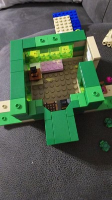 Lego Minecraft The Turtle Beach House Construction Toy 21254 : Target