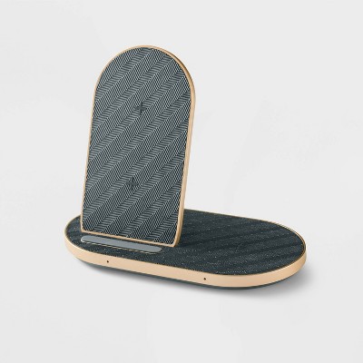 Tylt 10w Qi Wireless Charging Tray - Gray : Target