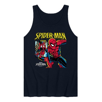 Men's - Spider-Man - Comic Cover Graphic Tank Top : Target