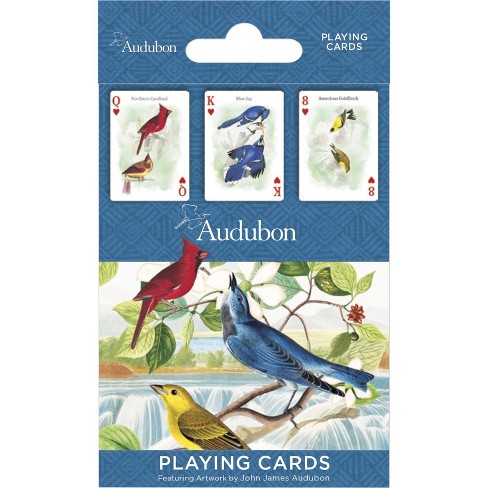 Masterpieces Officially Licensed Audubon Playing Cards - 54 Card Deck ...