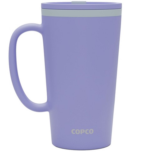 Copco Cone 16oz Insulated Travel Mug With Handle, Double Wall, Slide ...