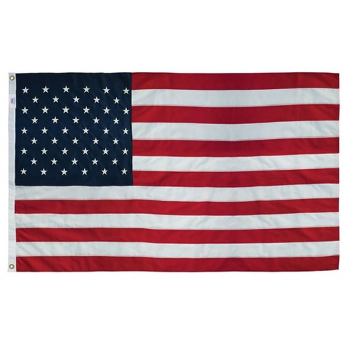 Betsy Flags 3'x5' Nylon Usa Flag: Outdoor/indoor, July 4th Decor, No ...