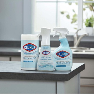 Clorox Free & Clear Multi-surface Cleaner - 32 Fl Oz : Target