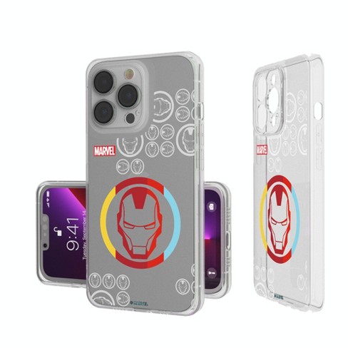 Keyscaper Marvel Avengers Iron Man Sigil Clear Cell Phone Case For ...