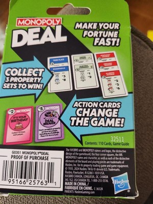 Monopoly Deal Refresh Game : Target
