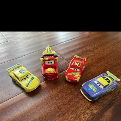 Pixar Cars Glow Racers Diecast Vehicles 4pk - 1:55 Scale : Target