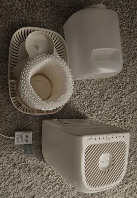 Canopy 4-in-1 Dishwasher Safe and Mold Inhibiting Humidifier - White ...