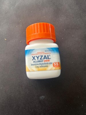 Xyzal¨ Allergy Relief Tablets - Levocetirizine Dihydrochloride - 55ct ...