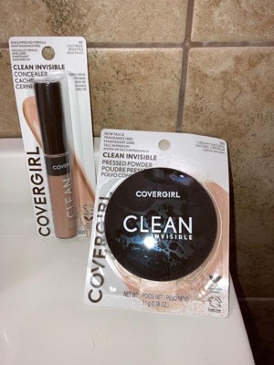 Covergirl Clean Invisible Pressed Powder Foundation - 130 Classic Beige ...