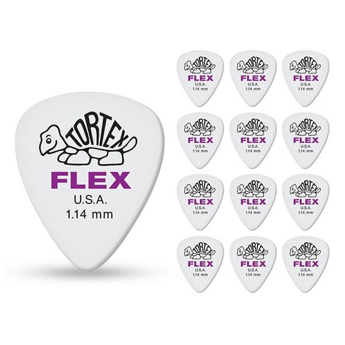 Dunlop Tortex Flex Standard Guitar Picks 1.14 Mm 12 Pack : Target