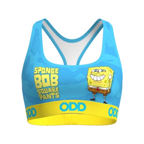 Odd Sox, Spongebob Squarepants, Sports Bra, Medium : Target