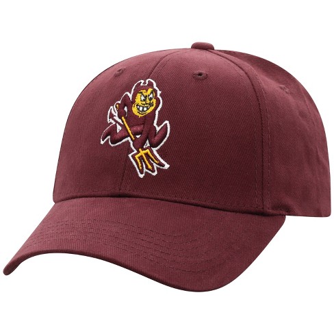 Ncaa Arizona State Sun Devils Structured Brushed Cotton Vapor Ballcap ...