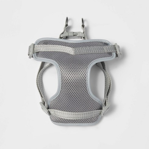Reflective Basic Mesh Dog Harness - S - Gray - Boots & Barkley™ : Target