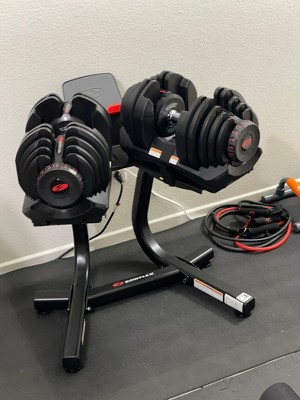 Bowflex Selecttech Dumbbell Stand With Media Rack - Black : Target