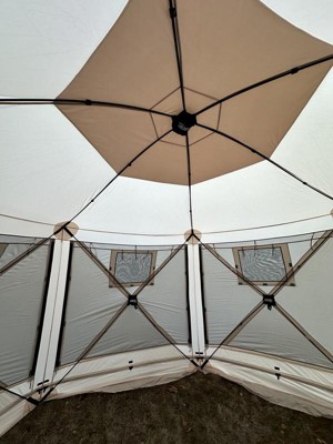 Clam Quick-set Pavilion Portable Pop-up Outdoor Camping Gazebo Screen ...