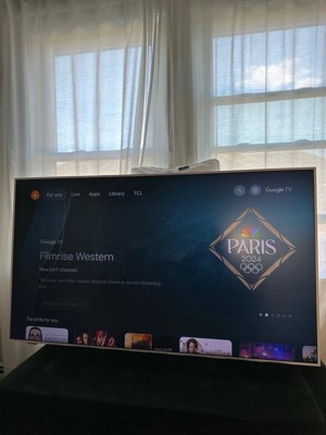 Tcl 65" Class Nxtframe 4k Qled Smart Frame With Google Tv And Flush ...