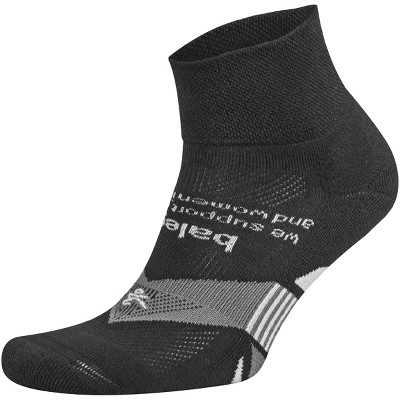 Balega Enduro Physical Training Quarter Running Socks - Xl - Black : Target