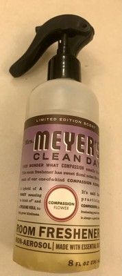 Mrs. Meyer's Clean Day Room Spray Air Freshener - Compassion Flower - 8 ...