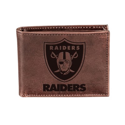 Evergreen Oakland Raiders Bi-fold Wallet, Brown : Target