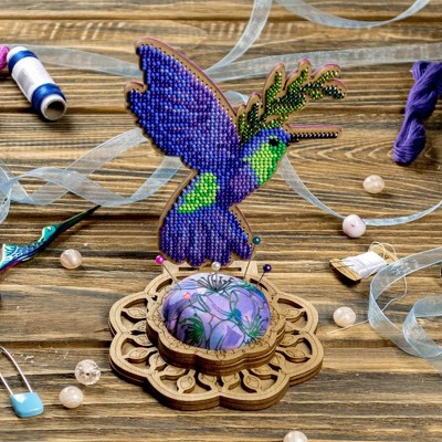 Wonderland Crafts Bead embroidery kit on wood FLK-478 : Target