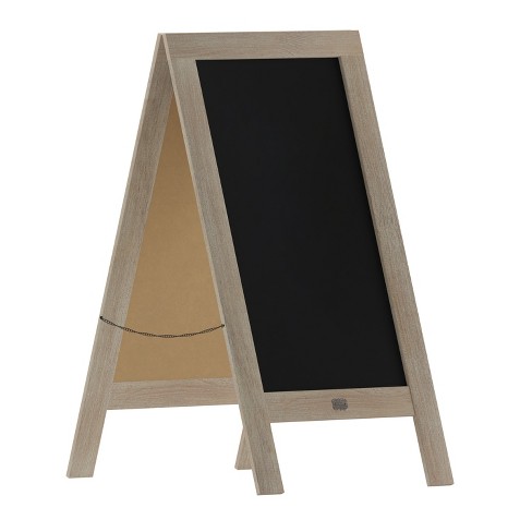 Emma And Oliver Weathered 40"x20" Rustic Vintage A-frame Double-sided ...