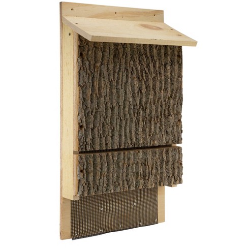 Uncle Dunkels Single Chamber Wooden Bat House; Obc Endorsed Rustic ...