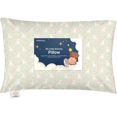 Keababies Toddler Pillow With Pillowcase, 13x18 Soft Organic Cotton ...