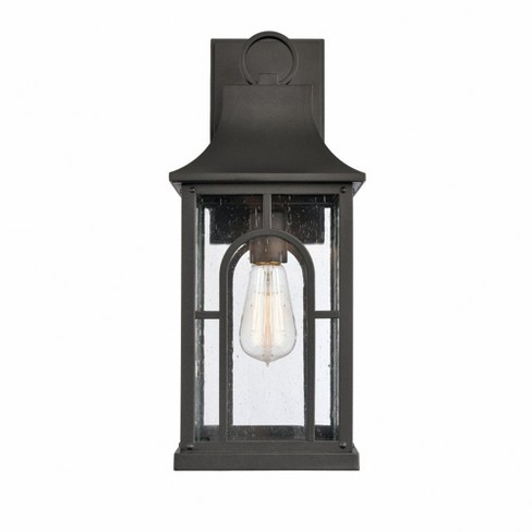Elk Home Triumph 1 - Light Wall Light In Textured Black : Target