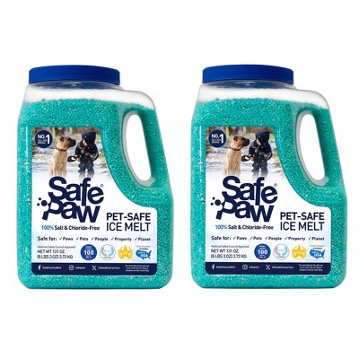 Safe Paw Pet Safe Ice Melt, 100% Salt And Chloride Free With Traction ...
