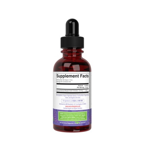 Maryruth's Toddler Iron Drops, Grape, Org, 2 Oz : Target