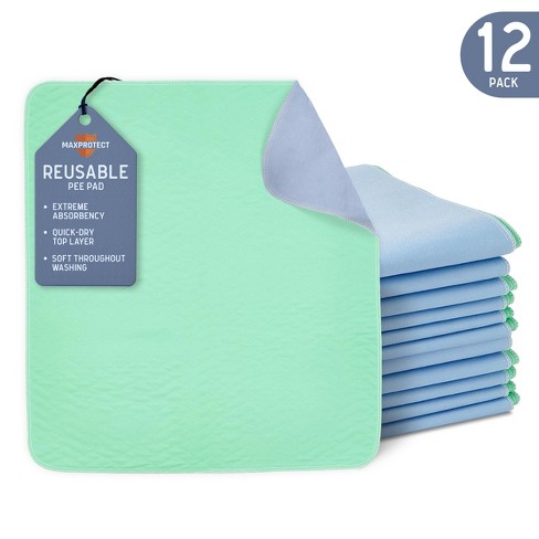 Maxprotect Quick-dry Reusable Pee Pads For Dogs, Training Underpads ...