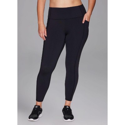 RBX Active Women's Tech Flex High Waisted Squat Proof Full Length ...