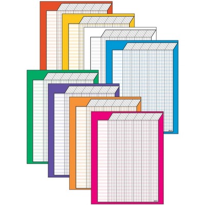 Trend Enterprises Vertical Incentive Chart Variety Pack : Target