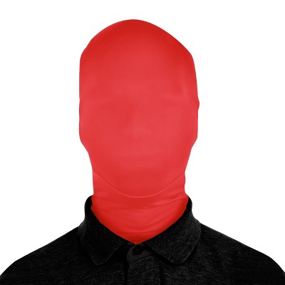 Altskin 2face Solid Spandex Mask - Junior Red : Target