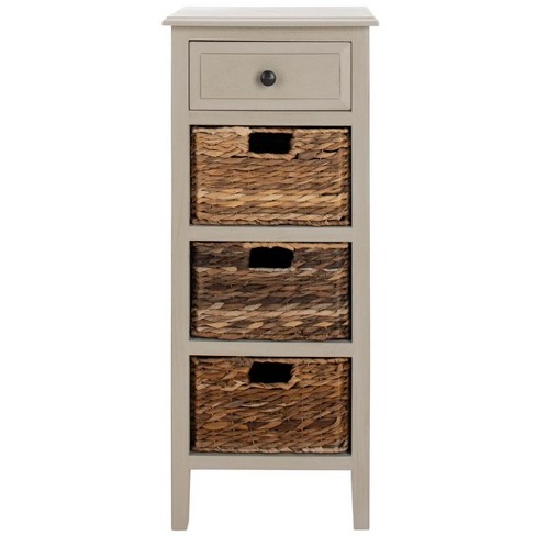 Michaela Storage Unit - Vintage Grey - Safavieh. : Target