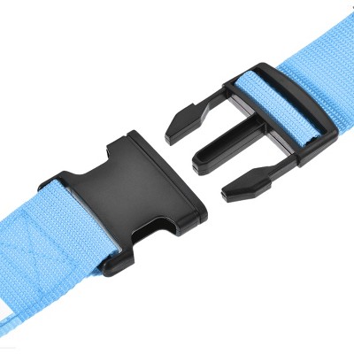 Unique Bargains Adjustable Pp Travel Luggage Straps With Buckle Label 2 ...