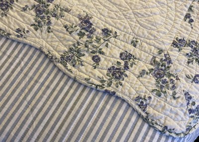Reversible Cotton Stripe Quilt - Threshold™ : Target
