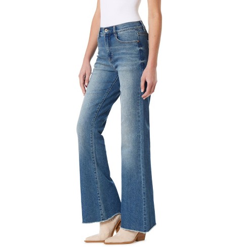 Wallflower Women's Fearless Curvy Super Flare High Rise Insta Vintage ...