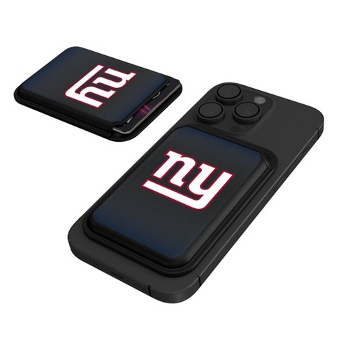 Keyscaper New York Giants Linen Black Magnetic Credit Card Wallet : Target