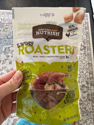 Rachael Ray Nutrish Savory Roasters Grain Free Chewy Chicken Dog Treats ...