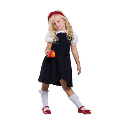 Girls' Short Sleeve Uniform Safari Dress - Cat & Jack™ Navy 12 : Target