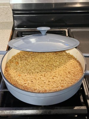 3.5qt Enamel Braiser Sage Green - Figmint™ : Target